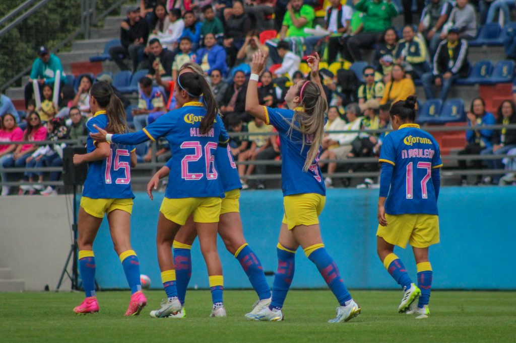 Katty Martínez brilla en la goleada del América Femenil ante Santos ...
