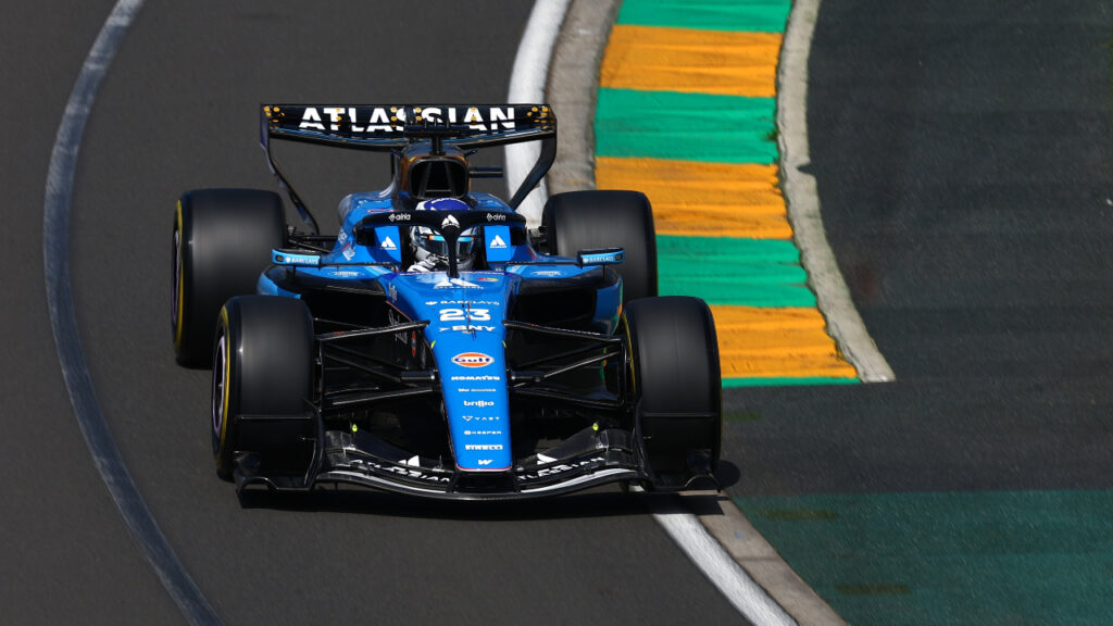 Alex Albon durante los FP1 de Australia 2026 - AG Deportes